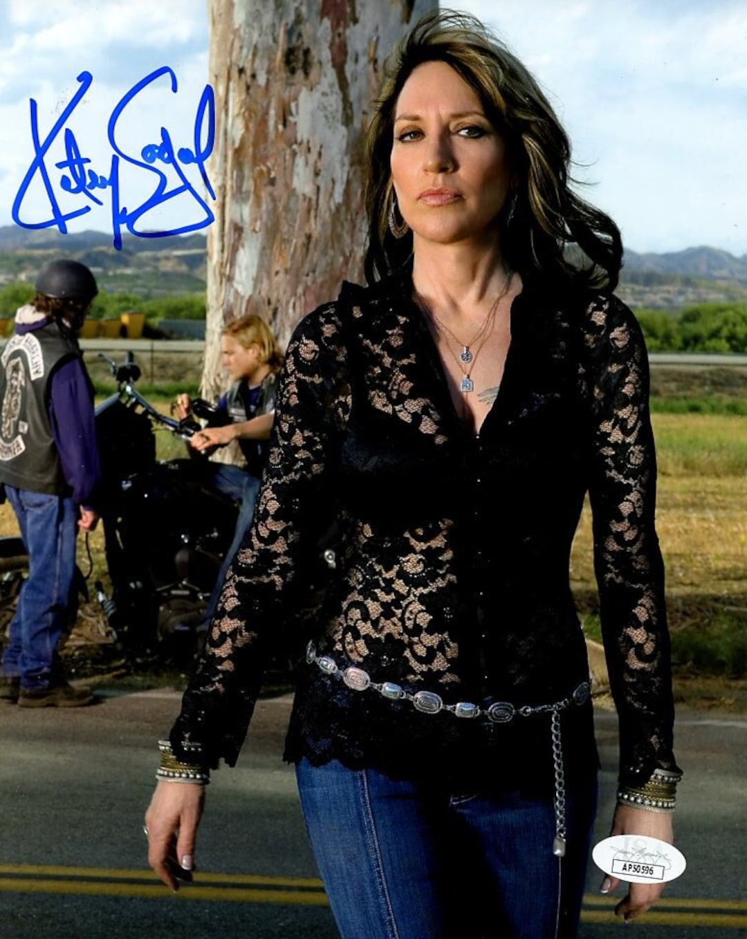 Katey Segal SONS ANARCHY JSA private Signing in Person Signed Photo - Etsy