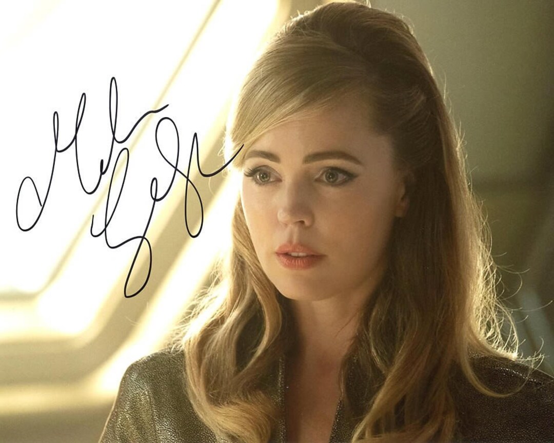 Melissa George STAR TREK DISCOVERY in Person Signed Photo - Etsy