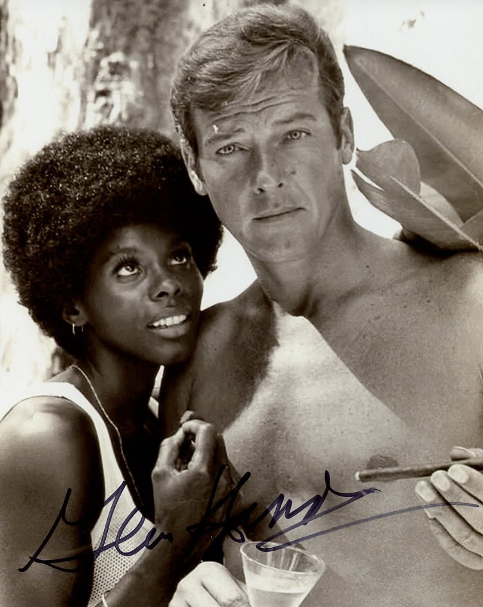 Gloria Hendry james Bond LIVE & LET DIE in Person Signed - Etsy