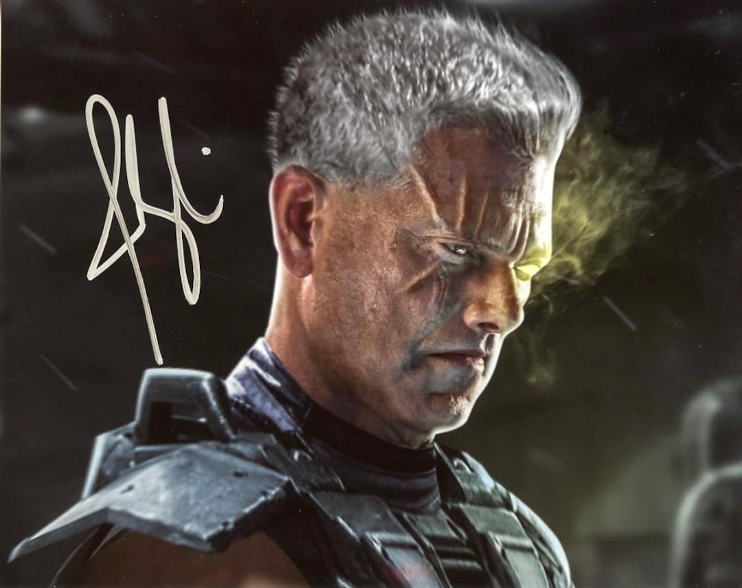 Josh Brolin DEADPOOL 2 in Person Signed Photo - Etsy