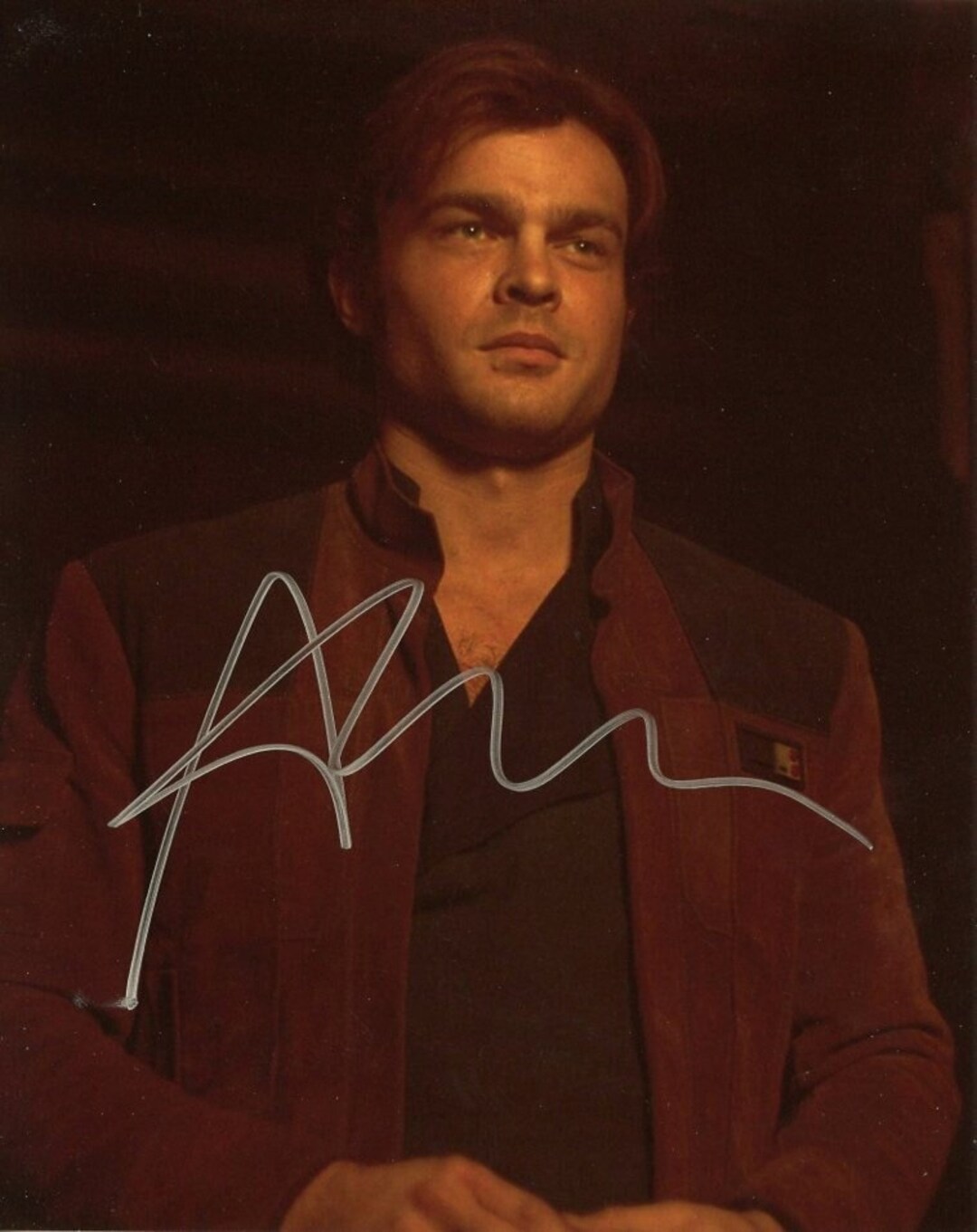 Alden Ehrenreich SOLO Star Wars STORY in Person Signed Photo - Etsy