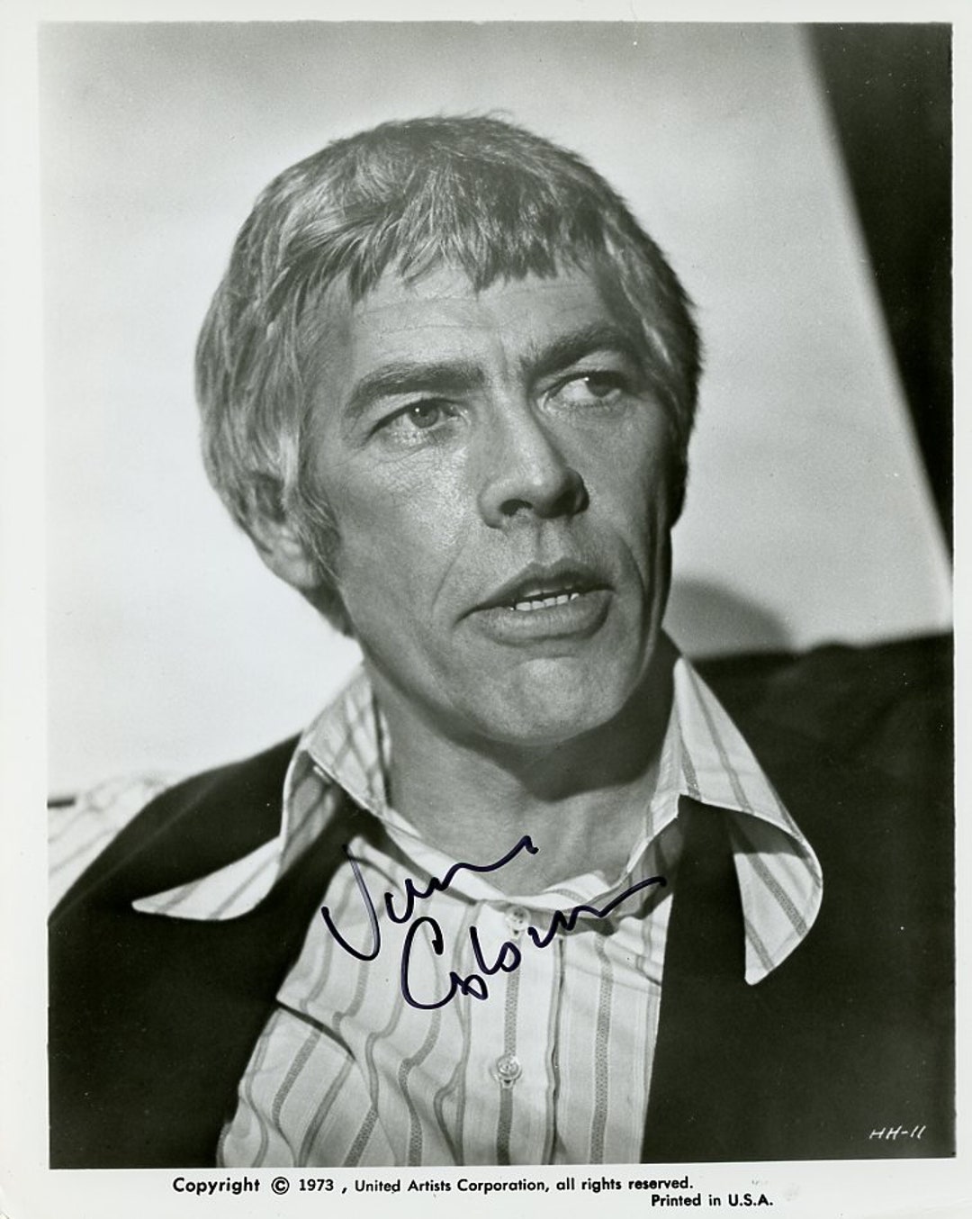 James Coburn 1928-2002 Signed Photo - Etsy