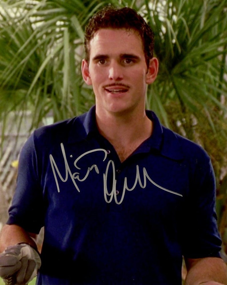 Matt Dillon SOMETHING ABOUT MARY in Person Signed Photo - Etsy