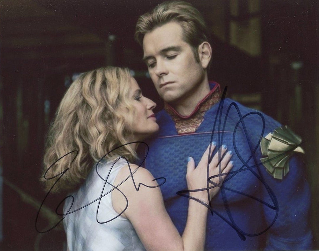 Elizabeth Shue / Anthony Starr THE BOYS in Person Signed Photo - Etsy