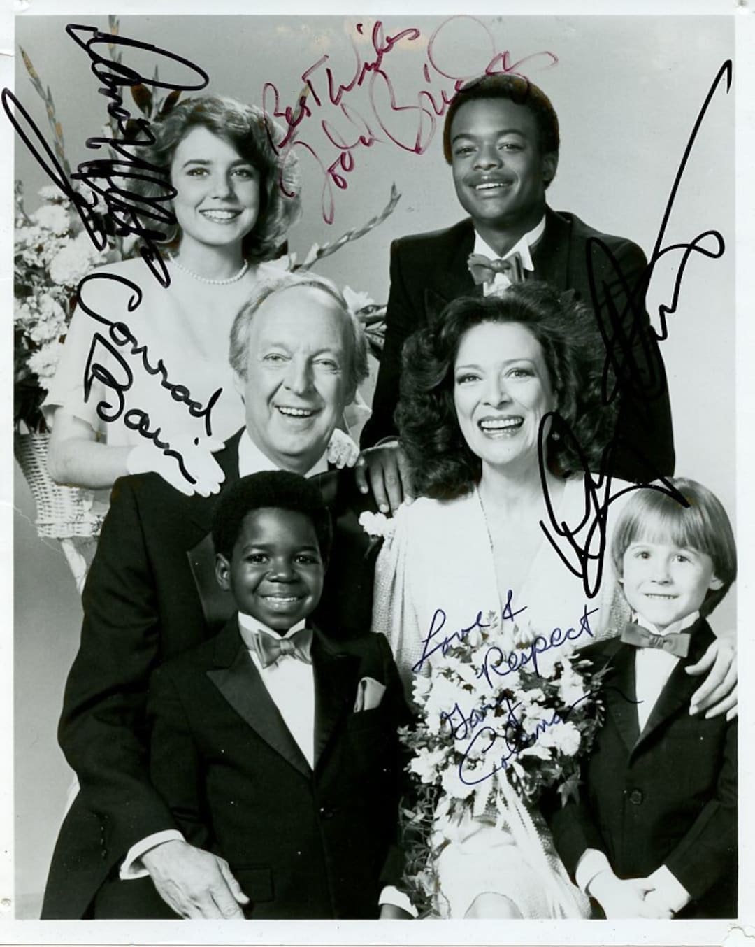 DIFFERENT STROKES Cast Signed Photo - Etsy