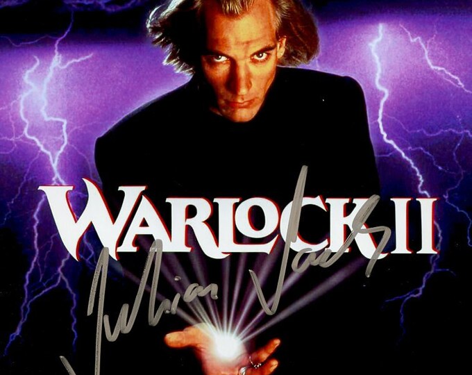 Julian Sands WARLOCK 2 ARMAGEDDON in Person Signed Photo - Etsy