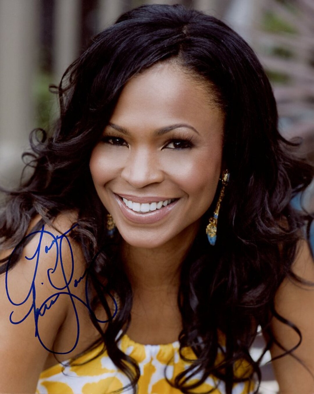 Nia Long in Person Signed Photo - Etsy