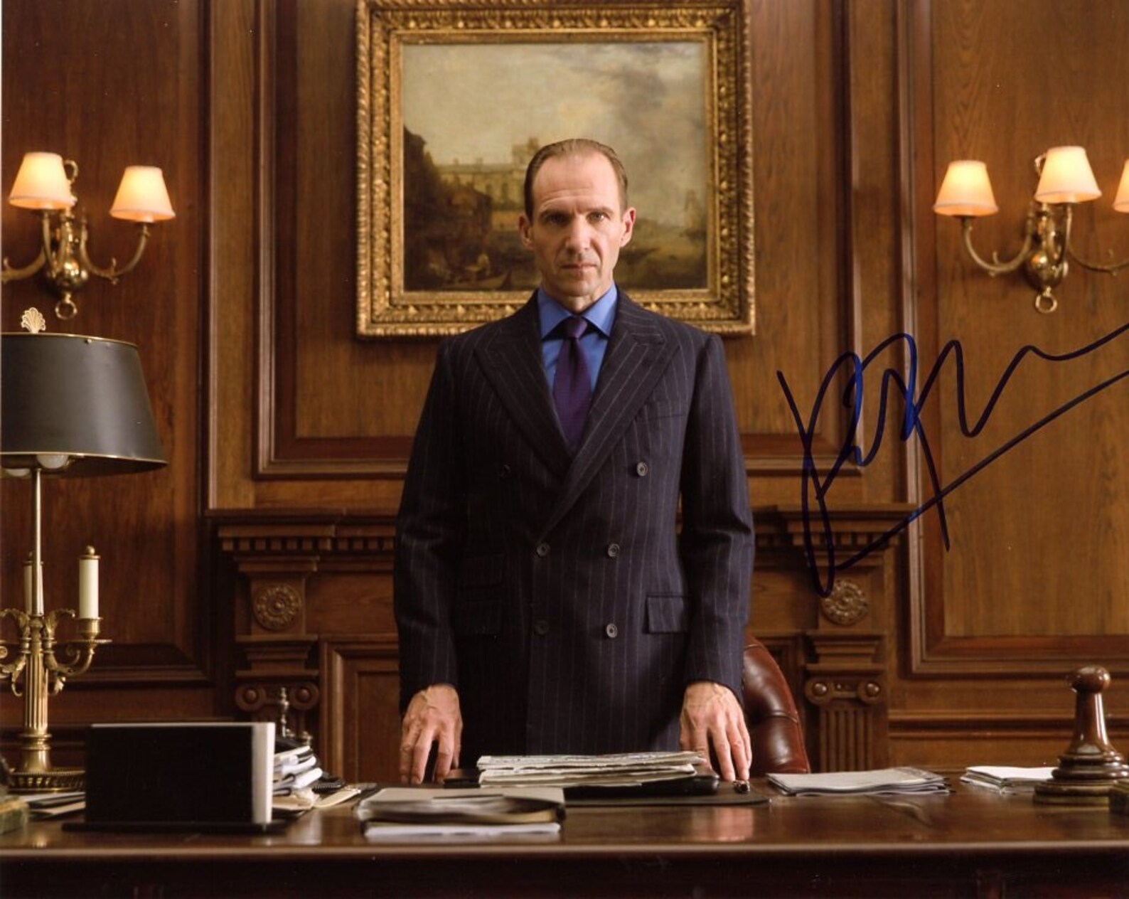 Ralph Fiennes James Bon SPECTRE in Person Signed Photo - Etsy