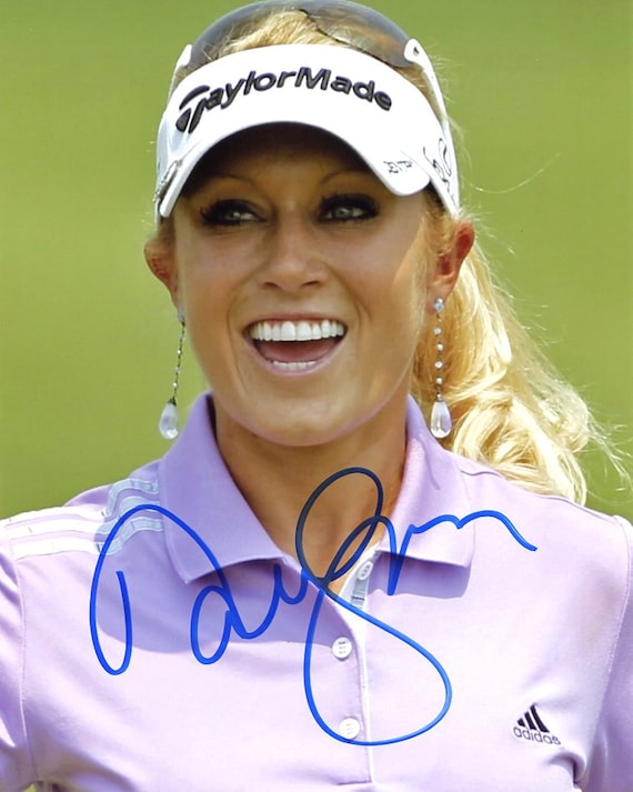Natalie Gulbis GOLFER in Person Signed Photo - Etsy