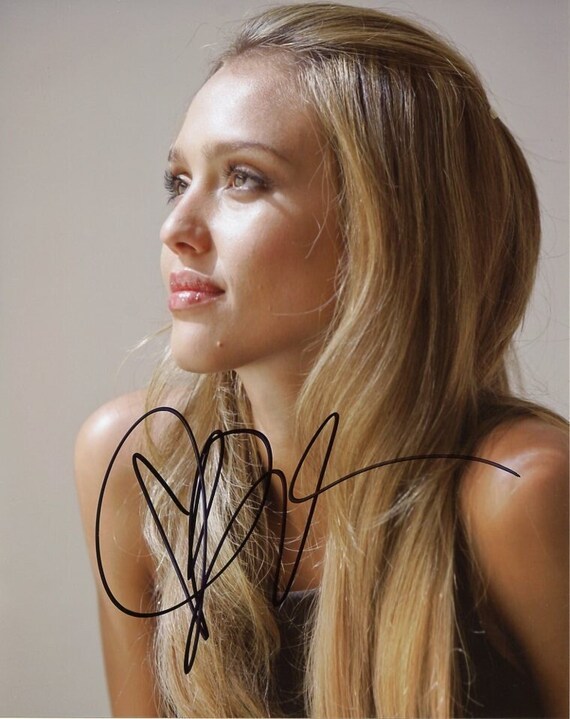 Jessica Alba BEAUTIFUL in Person Signed Photo - Etsy