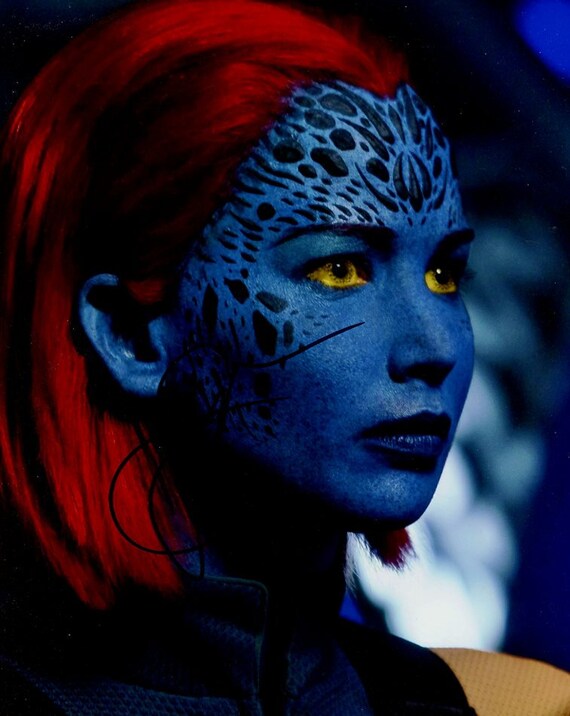 Jennifer Lawrence X Men First Class Body Paint