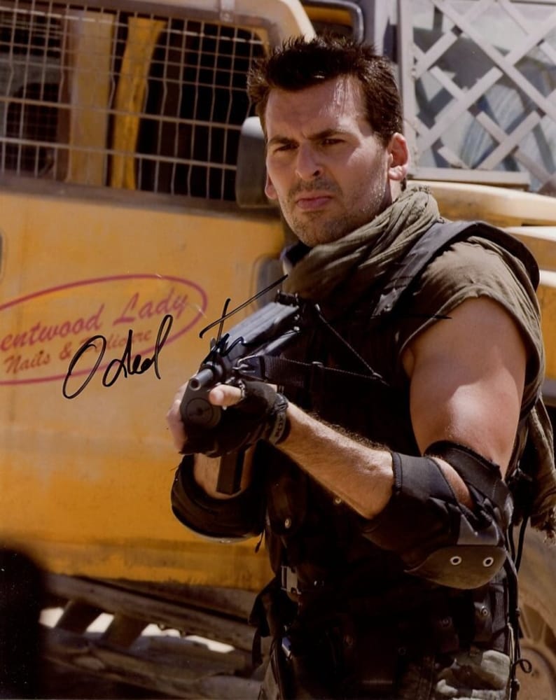 Oded Fehr RESIDENT EVIL in Person Signed Photo - Etsy