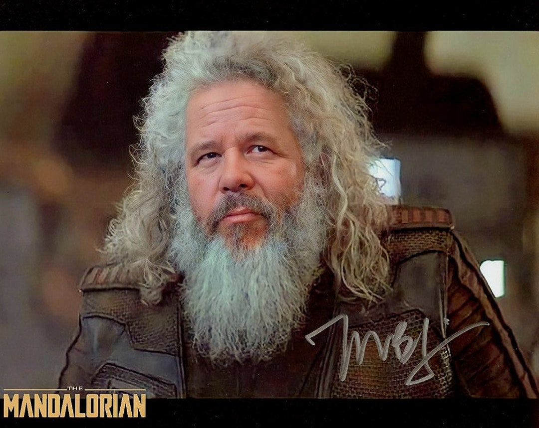 Mark Boone Jr THE MANDALORIAN in Person Signed Photo - Etsy