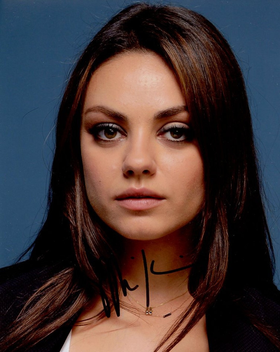Mila Kunis Pretty In Person Signed Photo Etsy