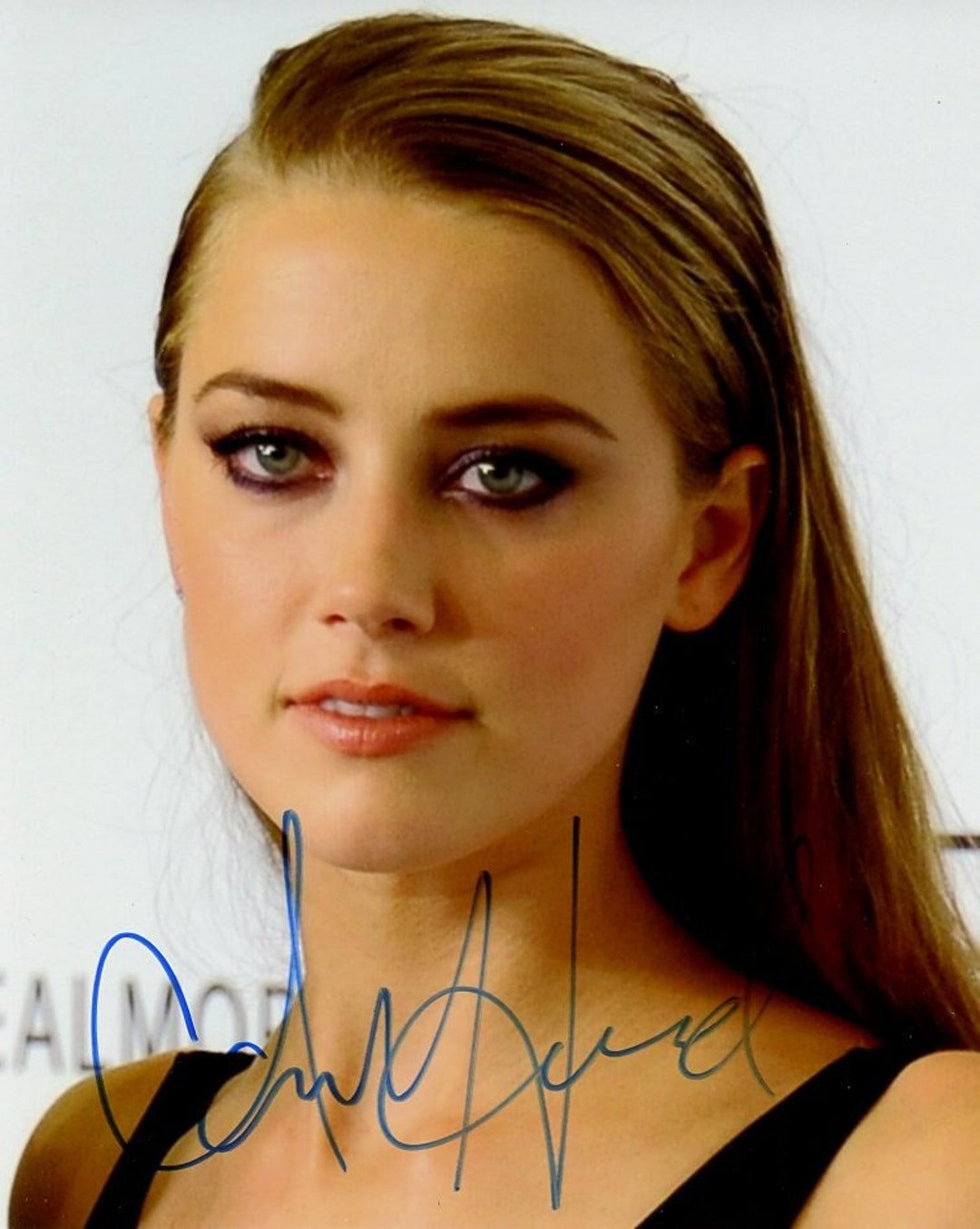 Amber Heard PRETTY in Person Signed Photo - Etsy