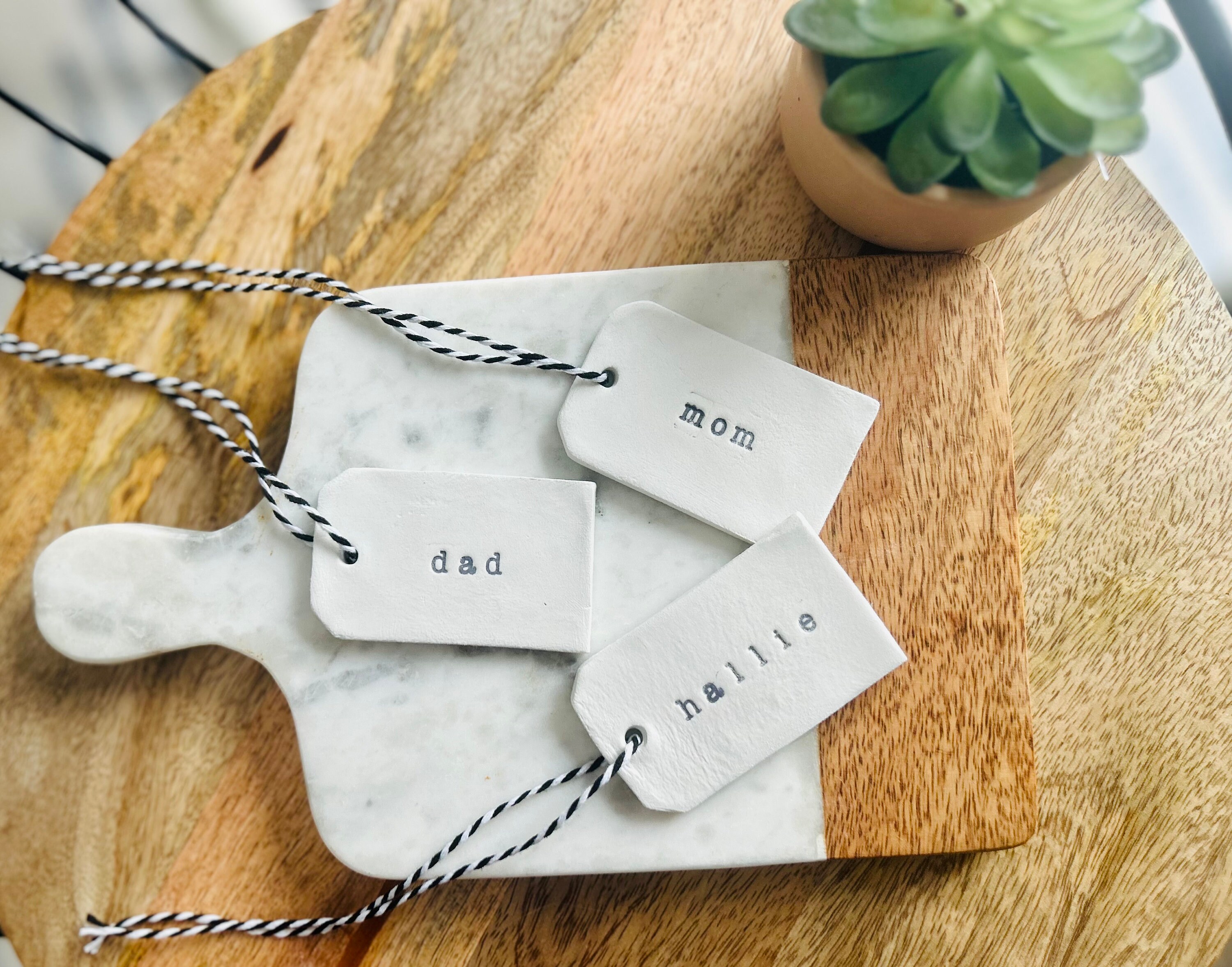 Personalized Name Tag Label for Baskets L Custom Name Labels for ...