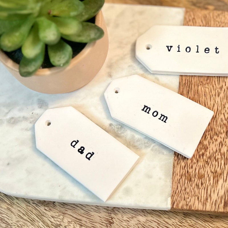 Clay Tag - Etsy