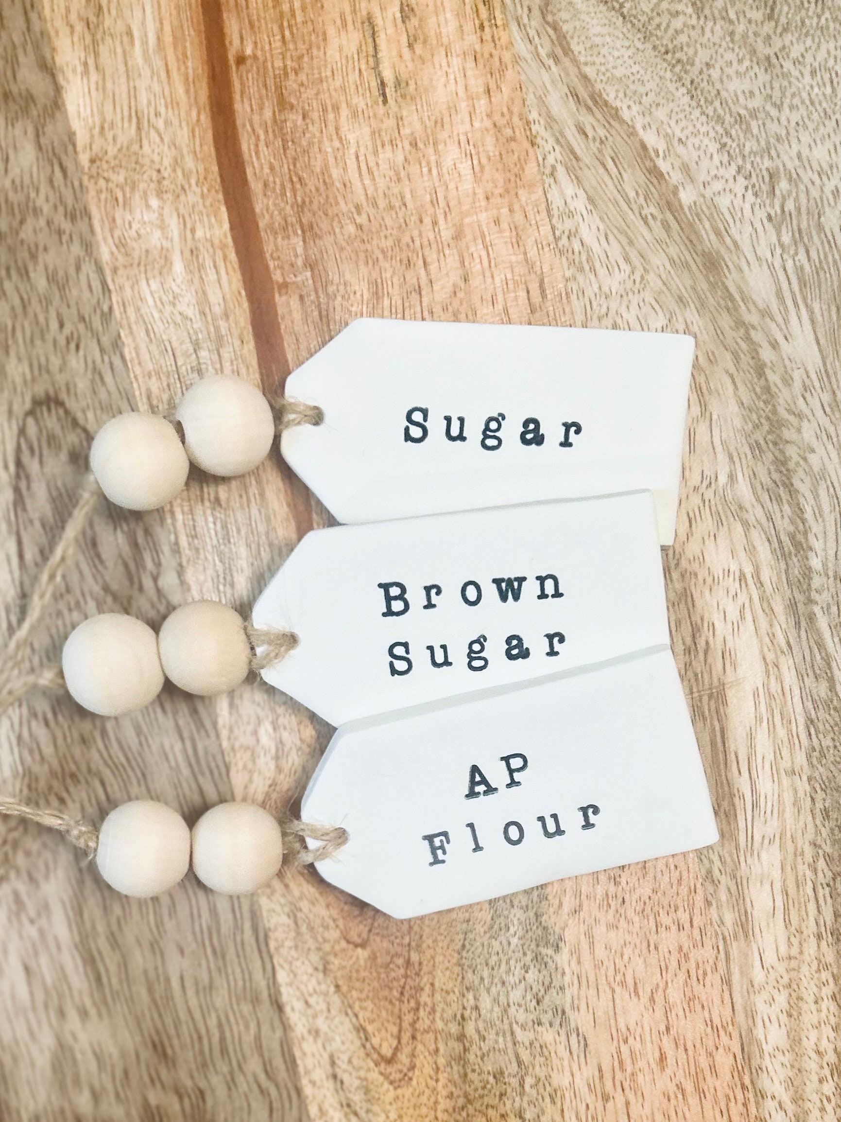 Custom, Clay Tags for Closets, Guest Rooms, Storage L Minimalist, Boho ...