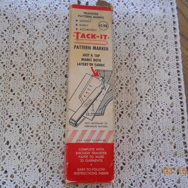 Tack It Pattern - Etsy