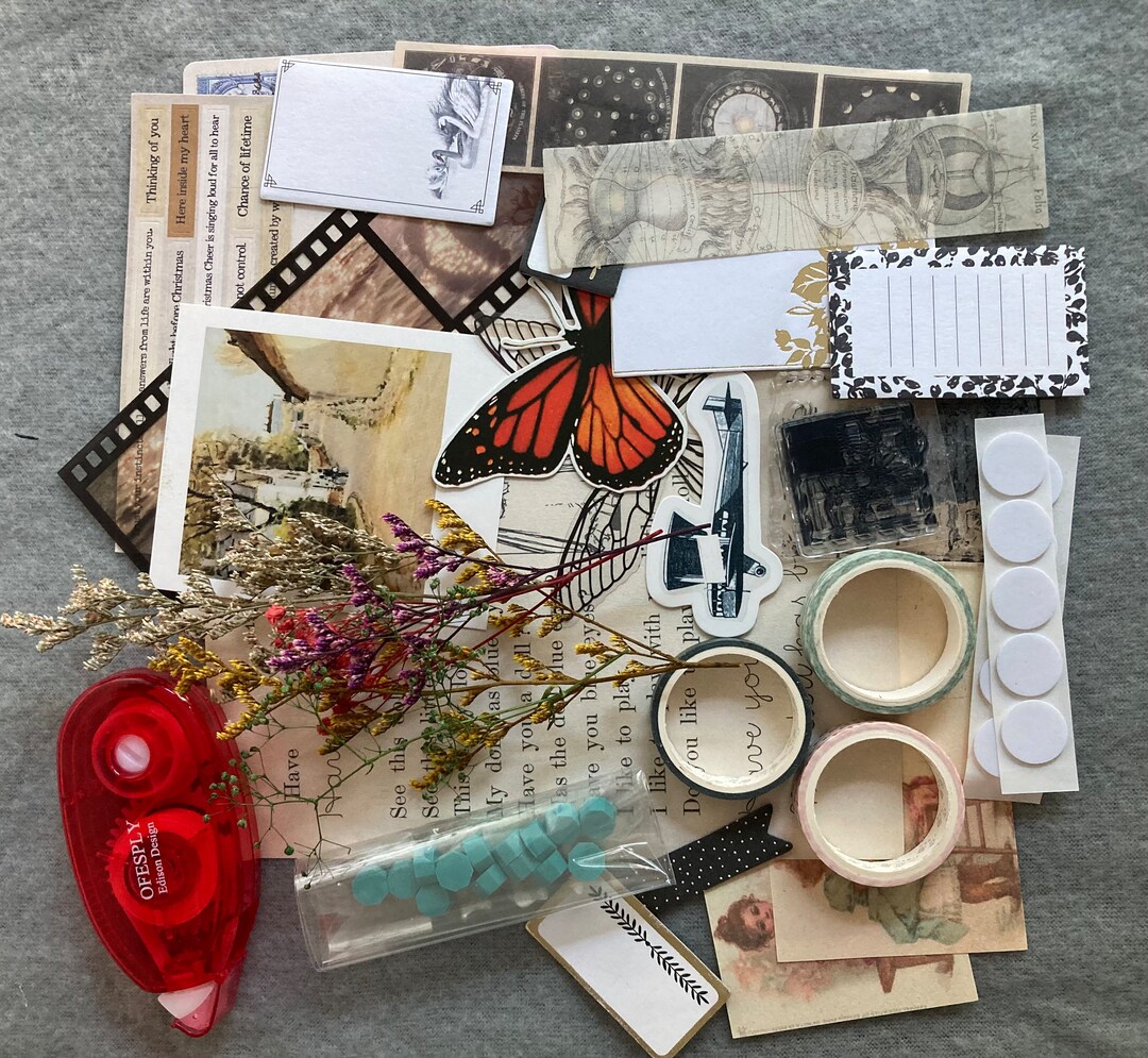Junk Journal Starter Kit - Etsy