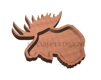 CNC Router Pattern, CNC Router File Christmas Tree Tray Digital Files ...