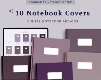 Digital Notebook 7 Hyperlinked Tabs Portrait Digital Journal - Etsy