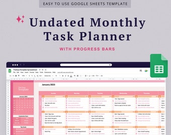 Digital to Do List Google Sheets, to Do List Spreadsheet Template, Task ...
