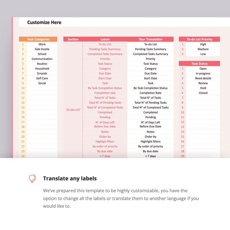 Student Planner Checklist Homework Tracker Assignment - Etsy