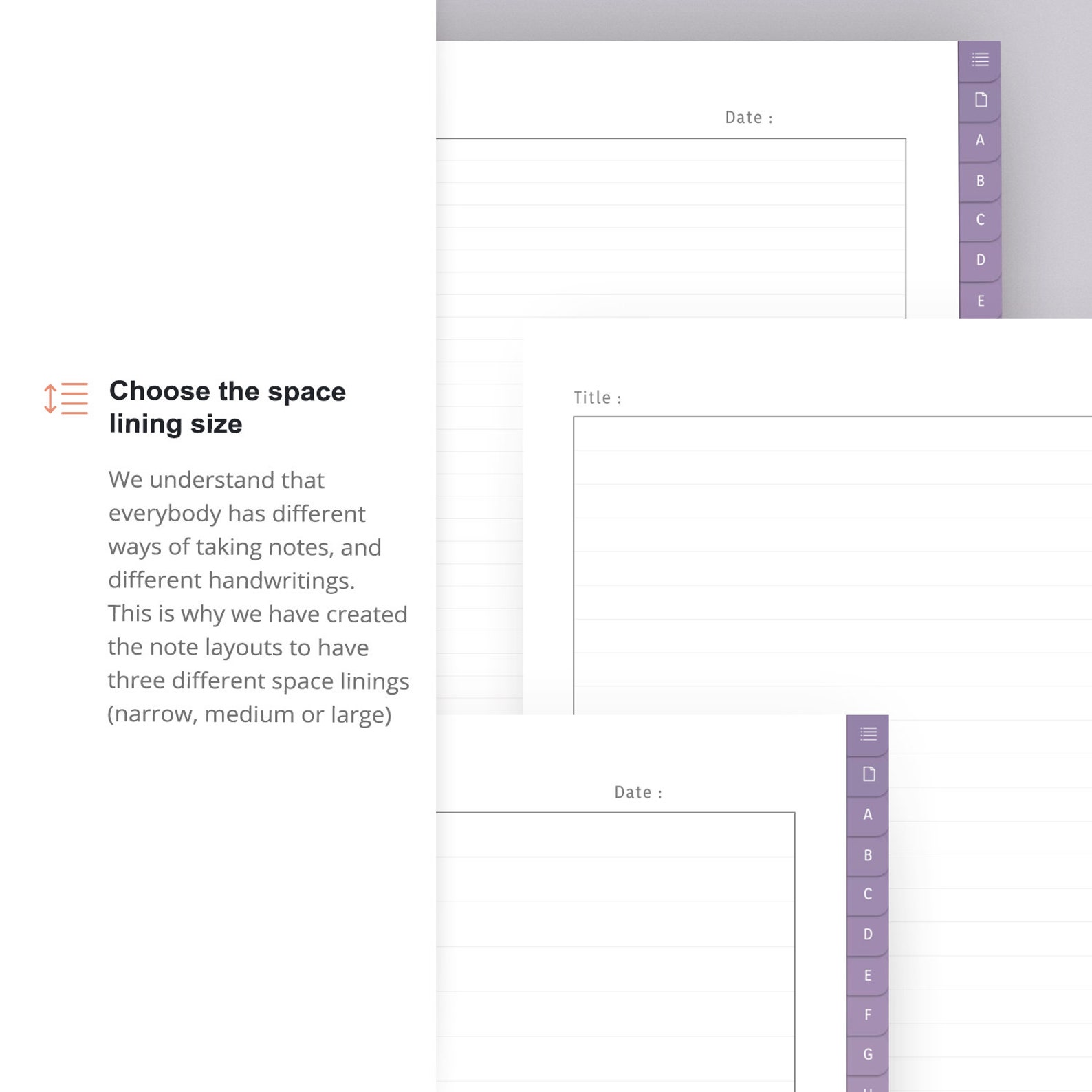 Goodnotes Notebook Notability, Minimalist Notepad Journal, Aesthetic ...