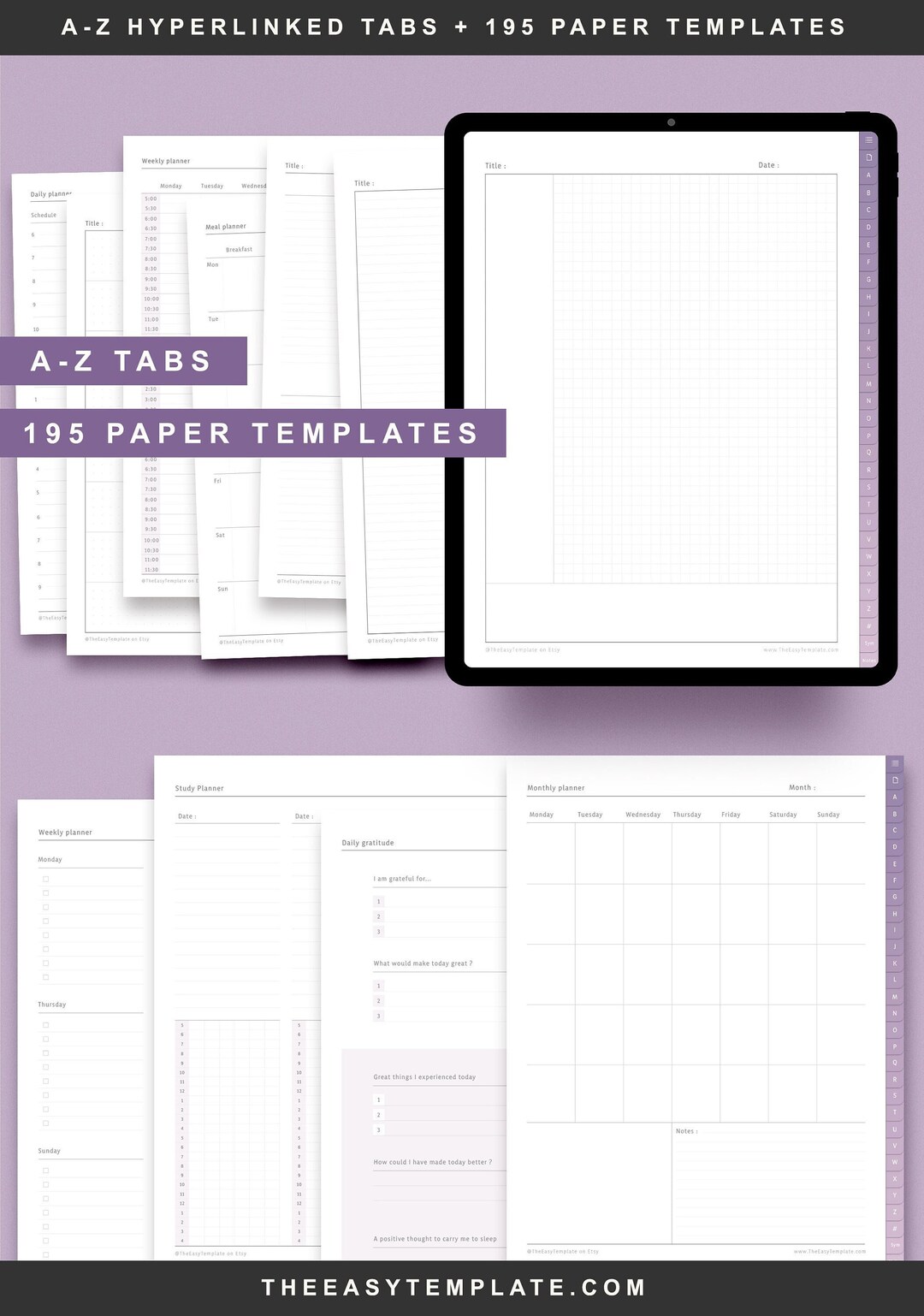 Goodnotes Notebook Notability Minimalist Notepad Journal - Etsy