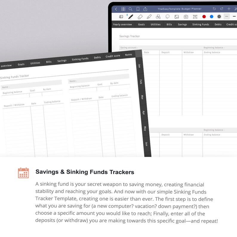 Classic Digital Budget Planner Goodnotes Paycheck Budget Bi-weekly ...