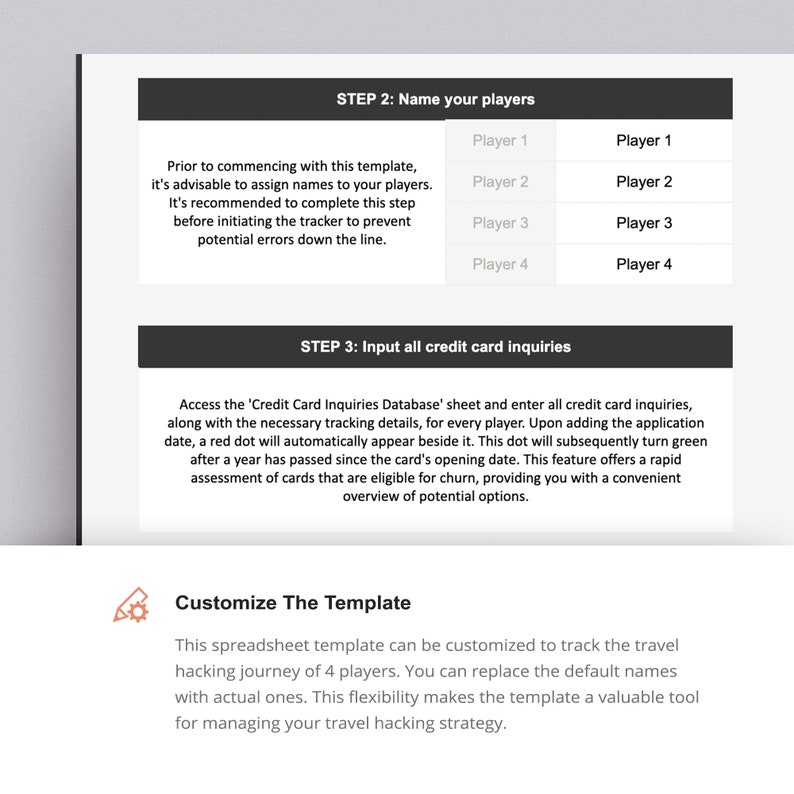 Credit Card Strategy Planner Spreadsheet Bonus Point Calculator ...