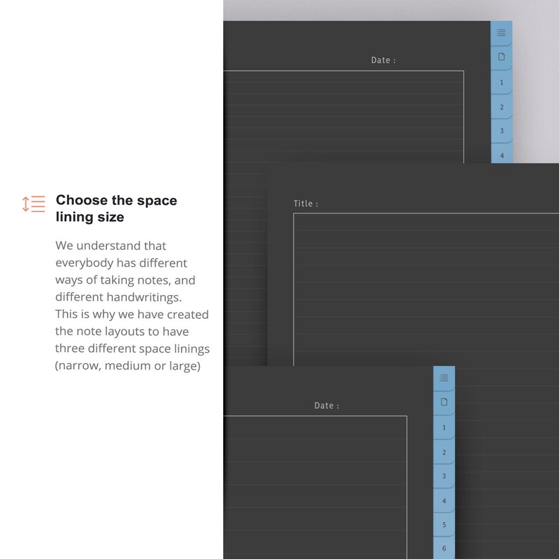 Digital Note Taking Planner Goodnotes Template Digital Notes - Etsy