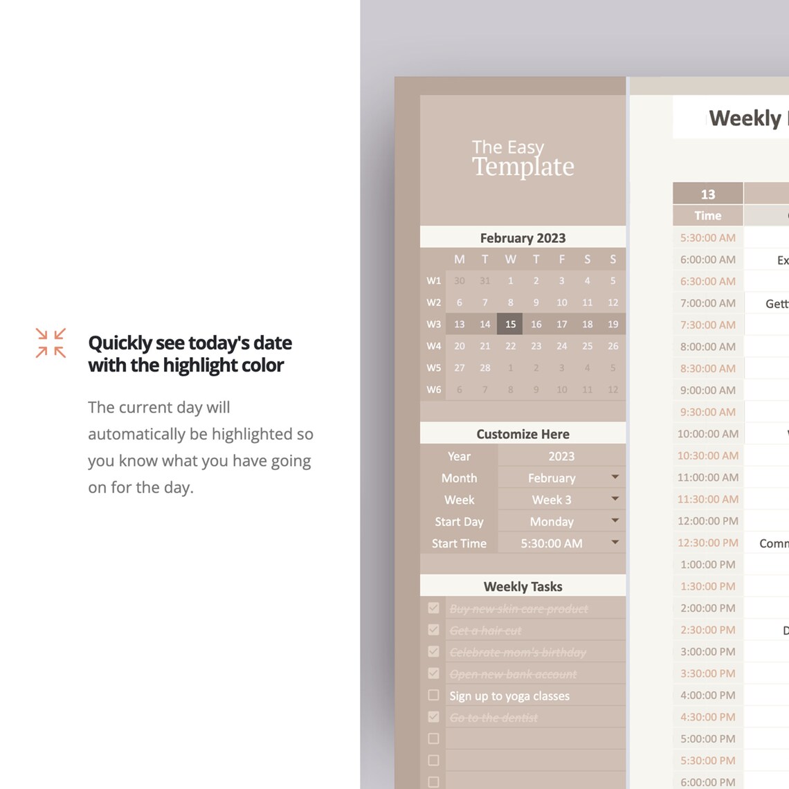 Weekly Work Schedule Spreadsheet Weekly Sheet Scheduling Sheet Daily ...