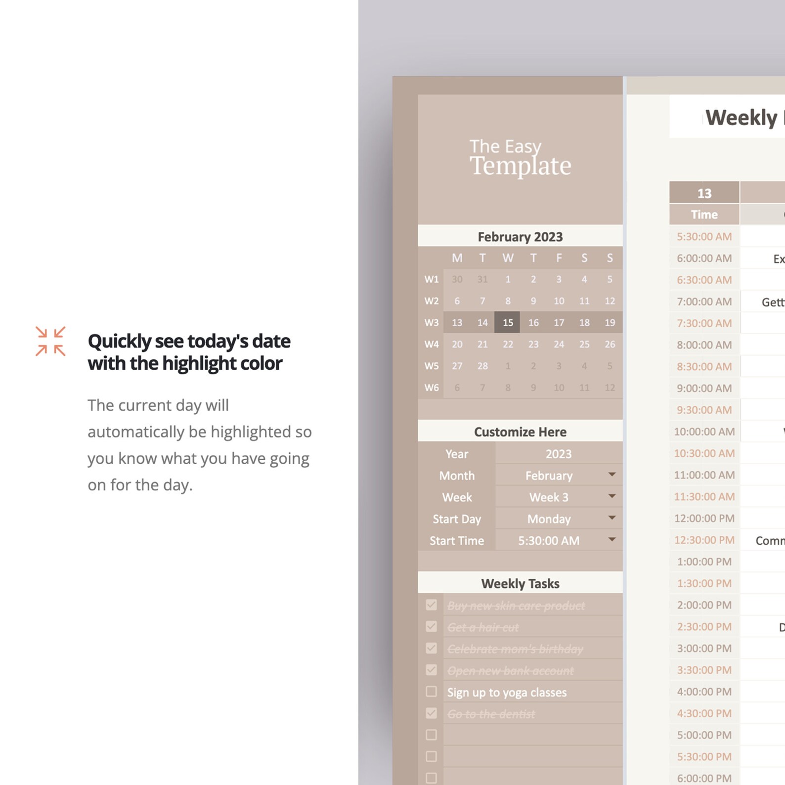 Weekly Work Schedule Spreadsheet Weekly Sheet Scheduling Sheet Daily ...