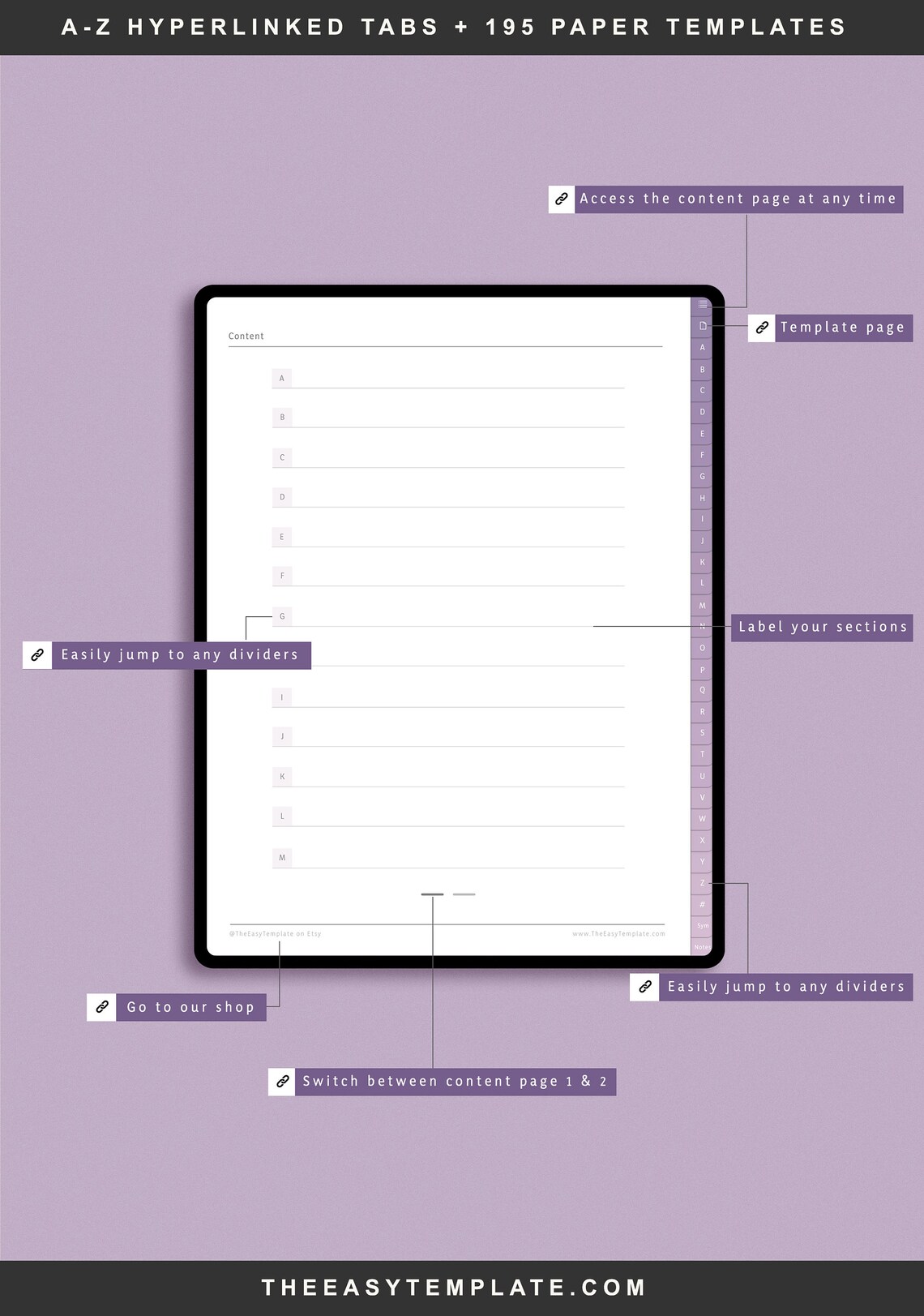 Goodnotes Notebook Notability Minimalist Notepad Journal | Etsy