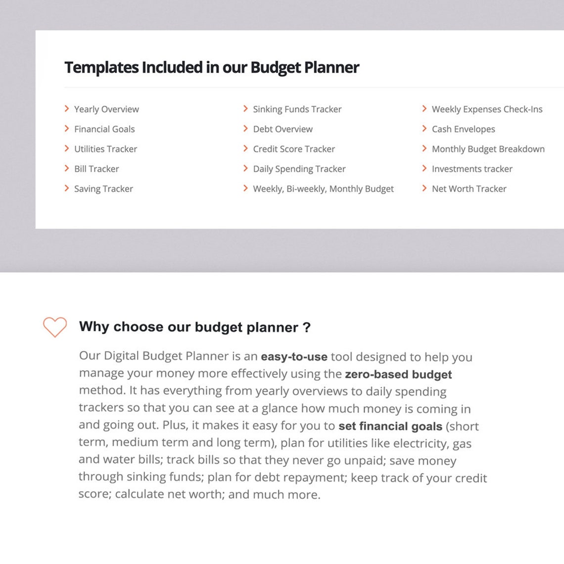Digital Budget Planner Monthly Budget Weekly Paycheck Digital Financial ...