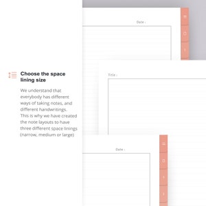 Digital Bujo Notebook Goodnotes Diary Notepad Cornell Journal Student ...