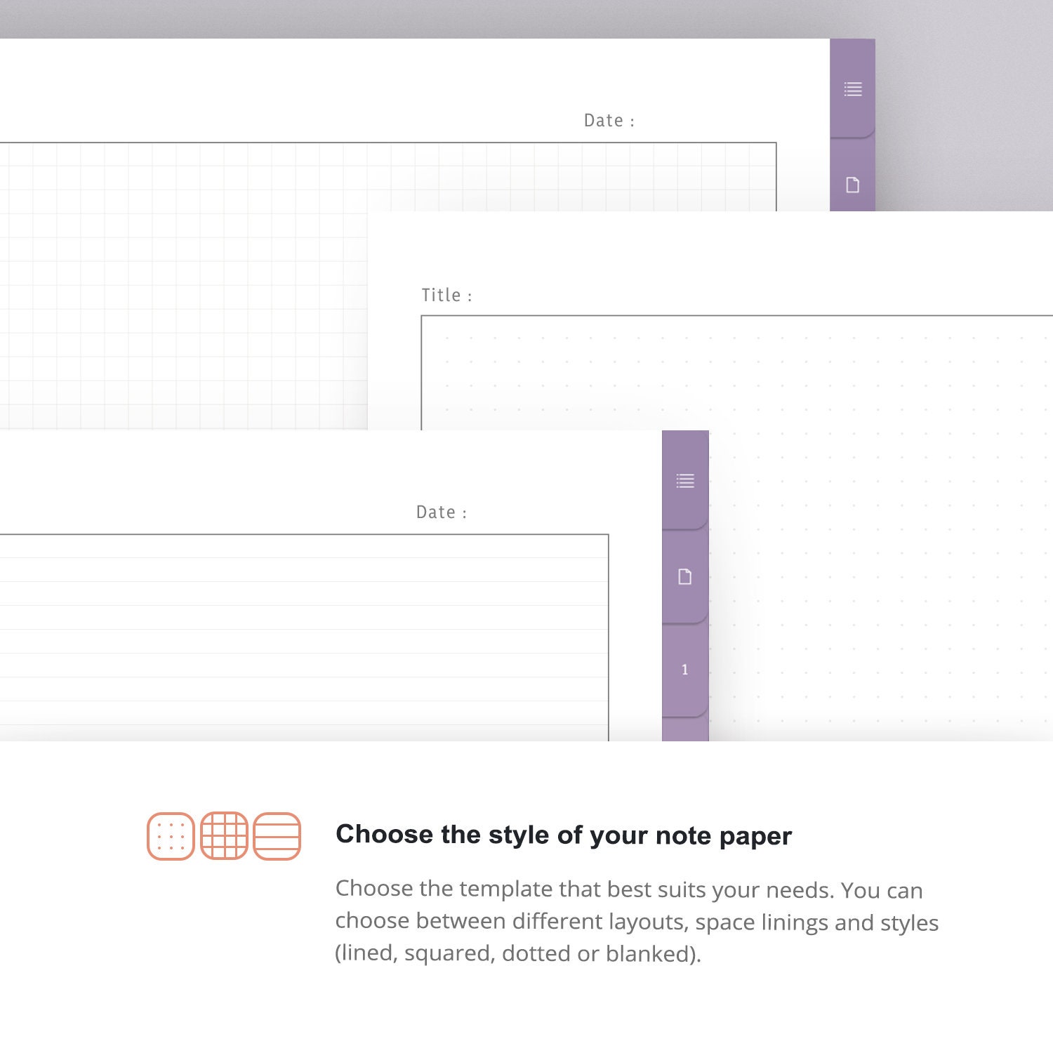 Goodnotes Template Column Note Tab Hyperlinked Sections Notebook ...
