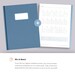 Blue Digital Covers Goodnotes Notebook Minimalist Covers Dreamy Blue ...