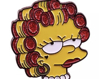 Lisa Simpson Pin | Etsy