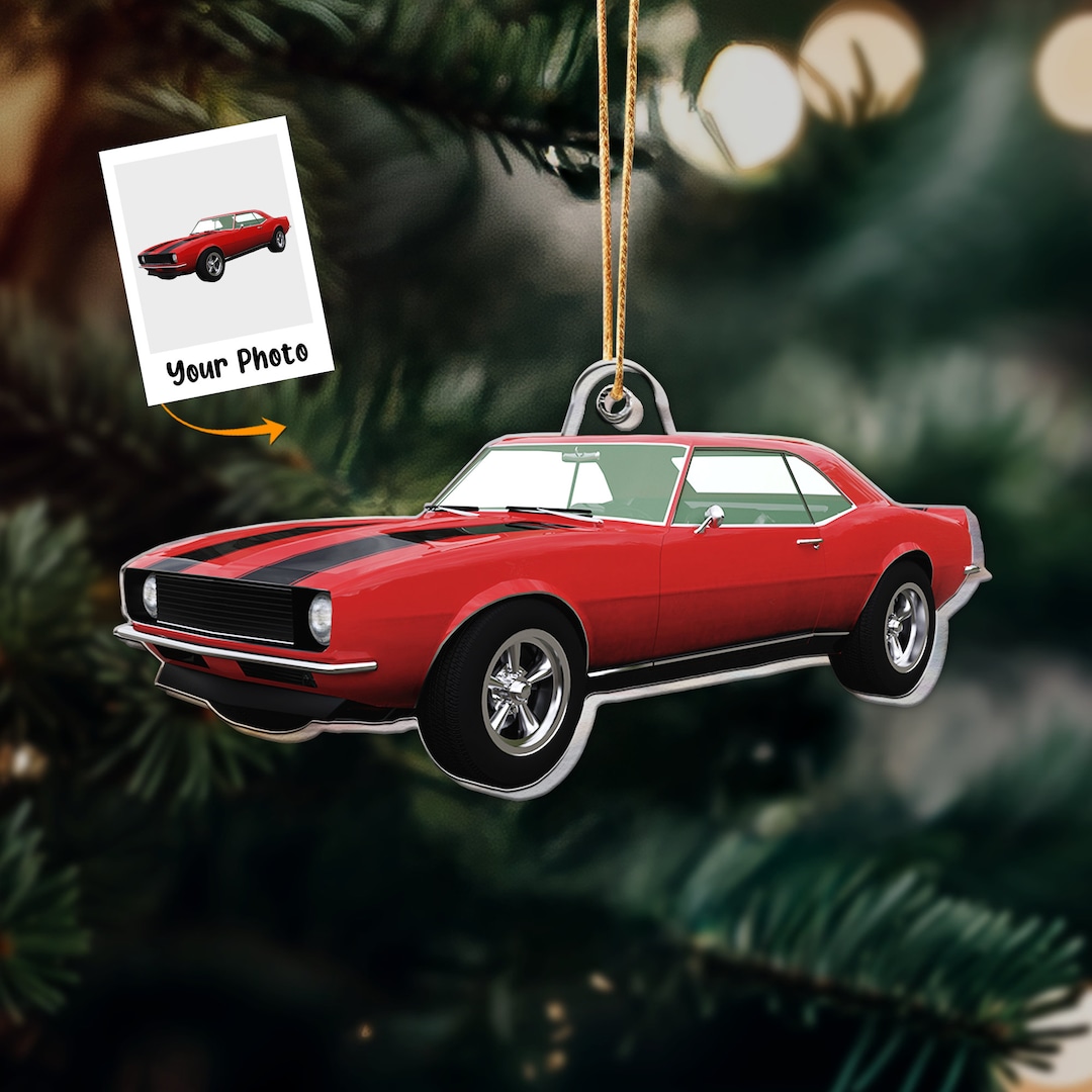 Christmas Car Gift for Family Personalized Acrylic Photo - Etsy