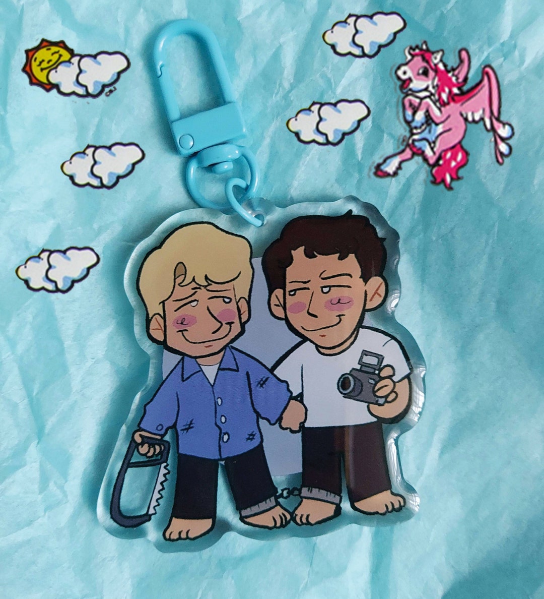 Saw Chainshipping Charm - Etsy