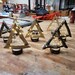 Rustic Wood Christmas Tree Light up Decoration - Etsy