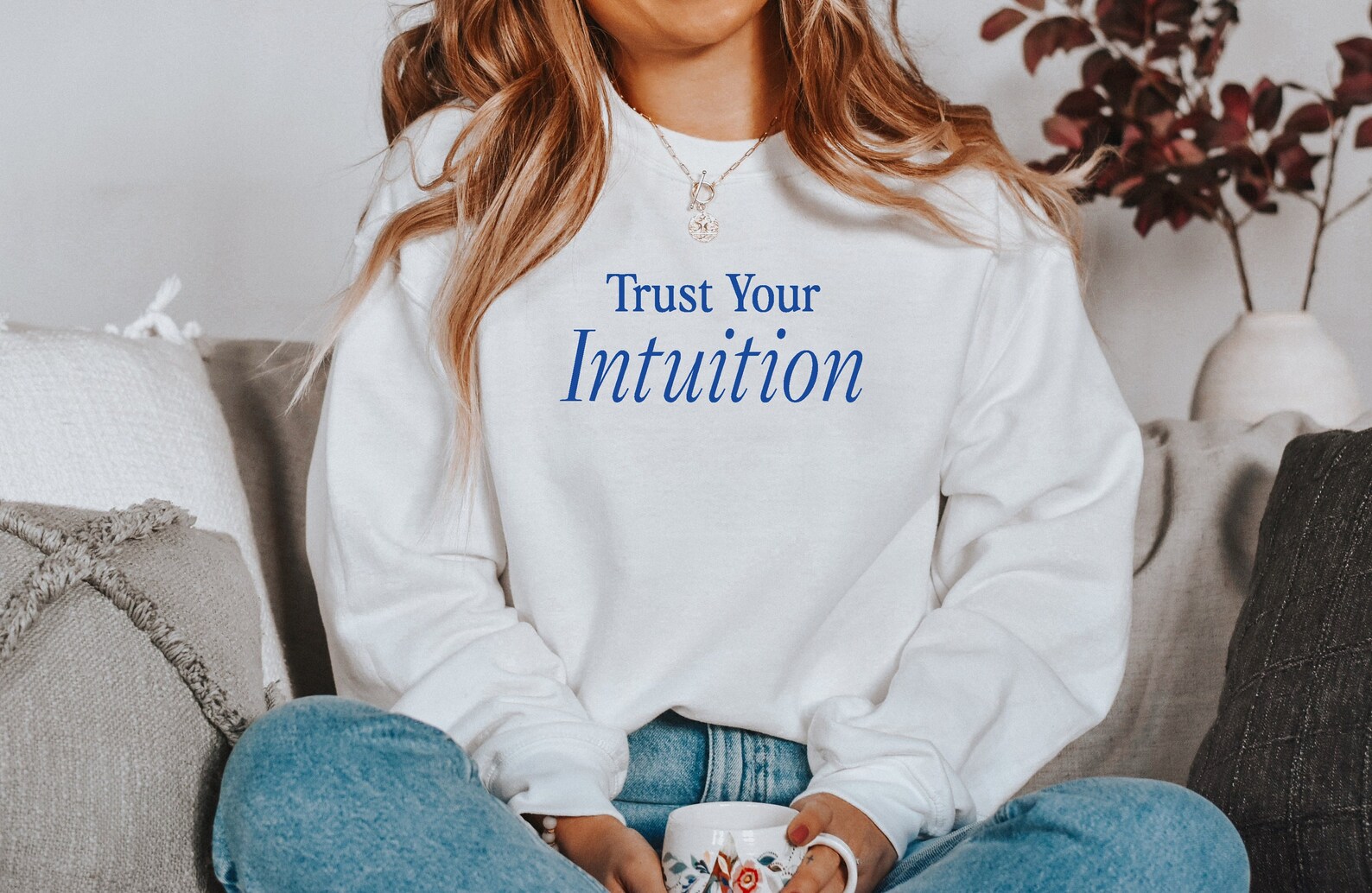 Trust Your Intuition SVG Positive Vibe Do Good Motivational SVG File ...