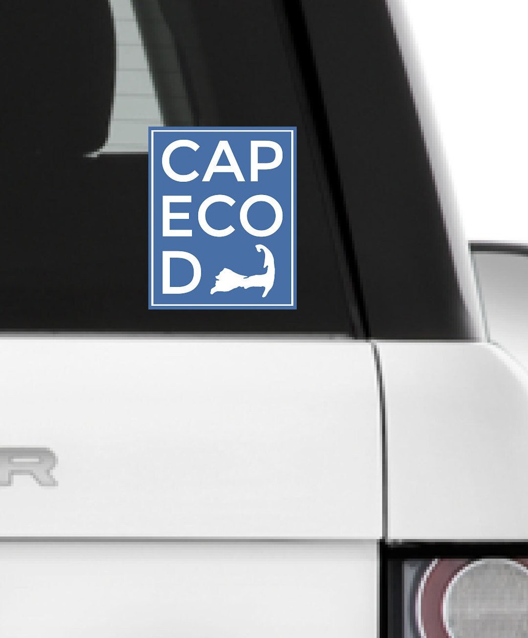 Cape Cod Massachusetts Blue Sticker, Cape Cod Sticker, Vinyl Car Decal ...