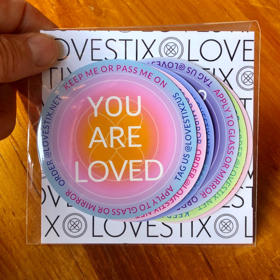 6 PACK STATIC Clings,affirmation, Positive Thinking,change Your ...