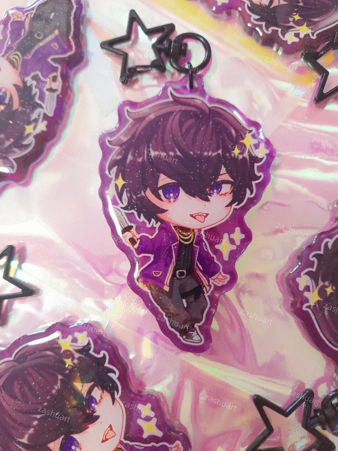 Shoto Shxtou Epoxy Glitter Charms - Etsy