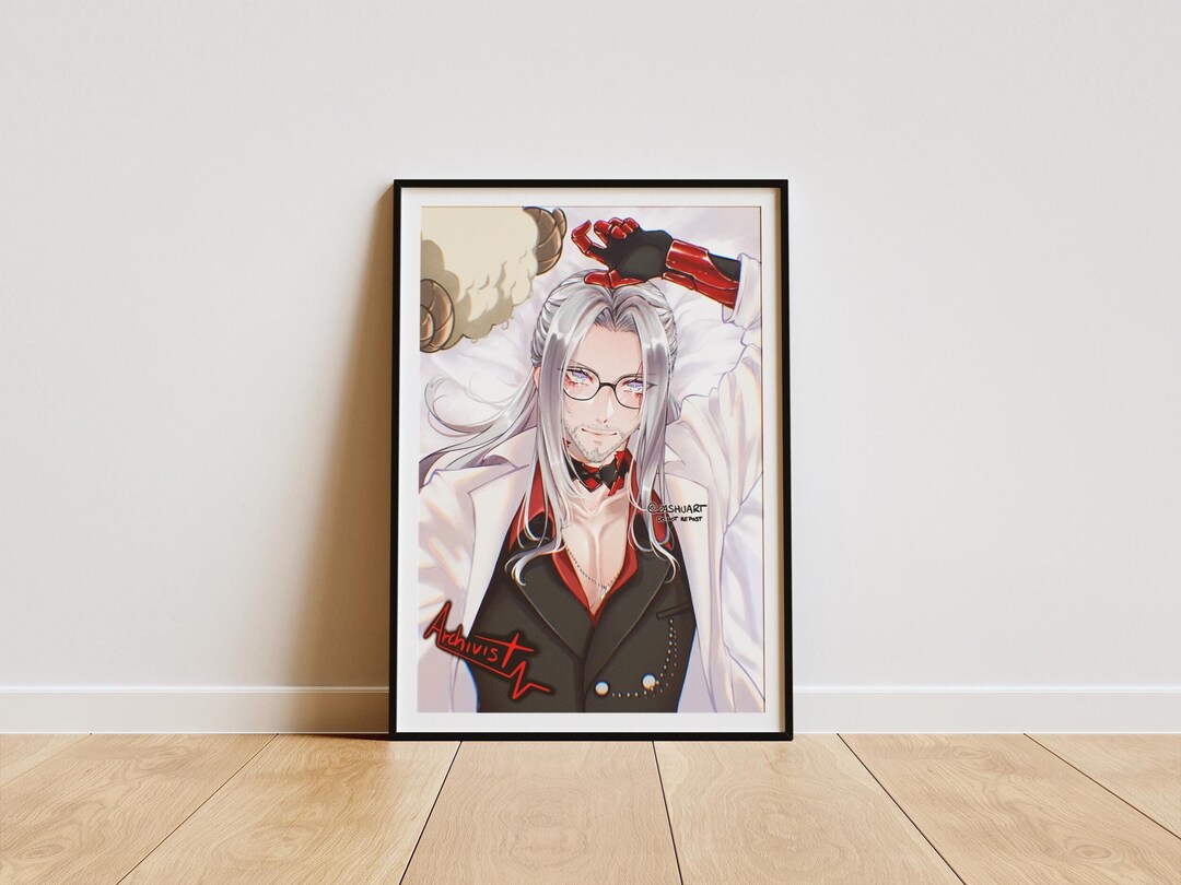 Fulgur Ovid Archivist Nijisanji EN Pearl Print - Etsy