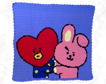 BTS Butter Crochet Blanket Throw PATTERN ONLY - Etsy